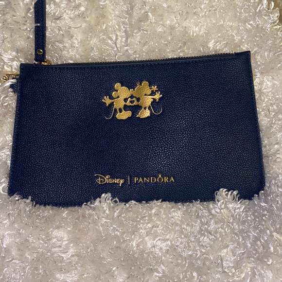 Bags | Pandora Disney Mickey Minnie Limited Wristlet | Poshmark